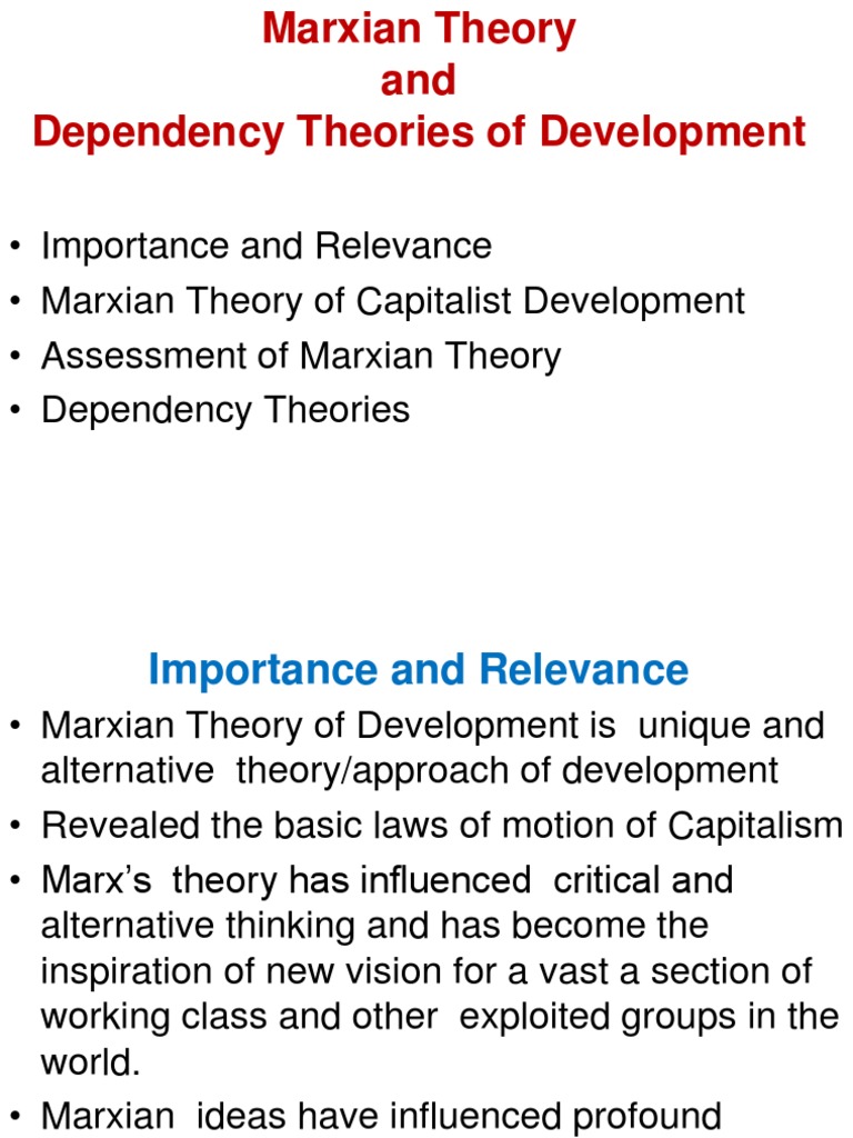 Marxian Theory | PDF | Marxism | Capitalism