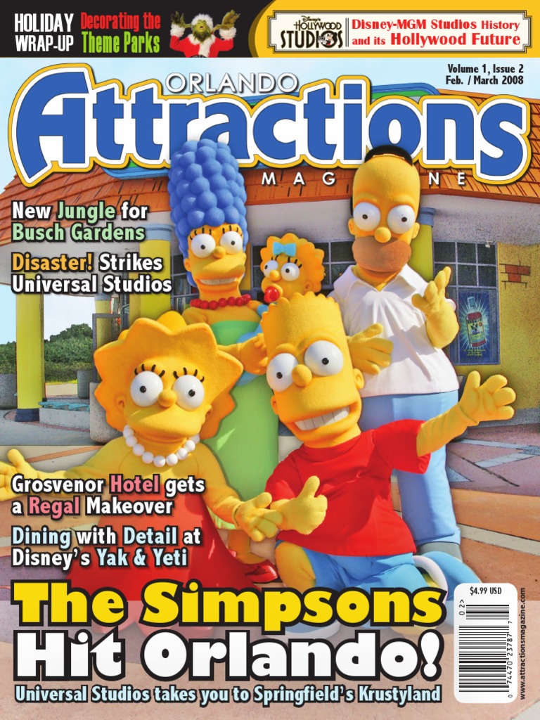 Attractions Magazine: February - March 2008 | PDF | Walt Disney World ...