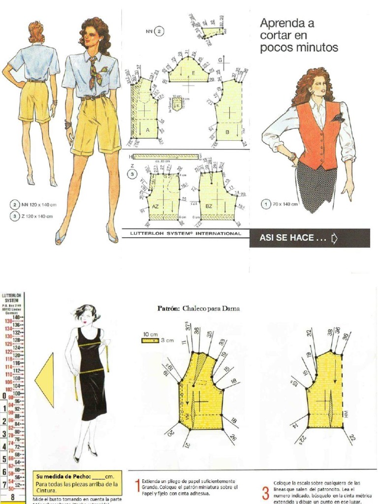 Folleto y Reglita para El Sistema Lutterloh | PDF