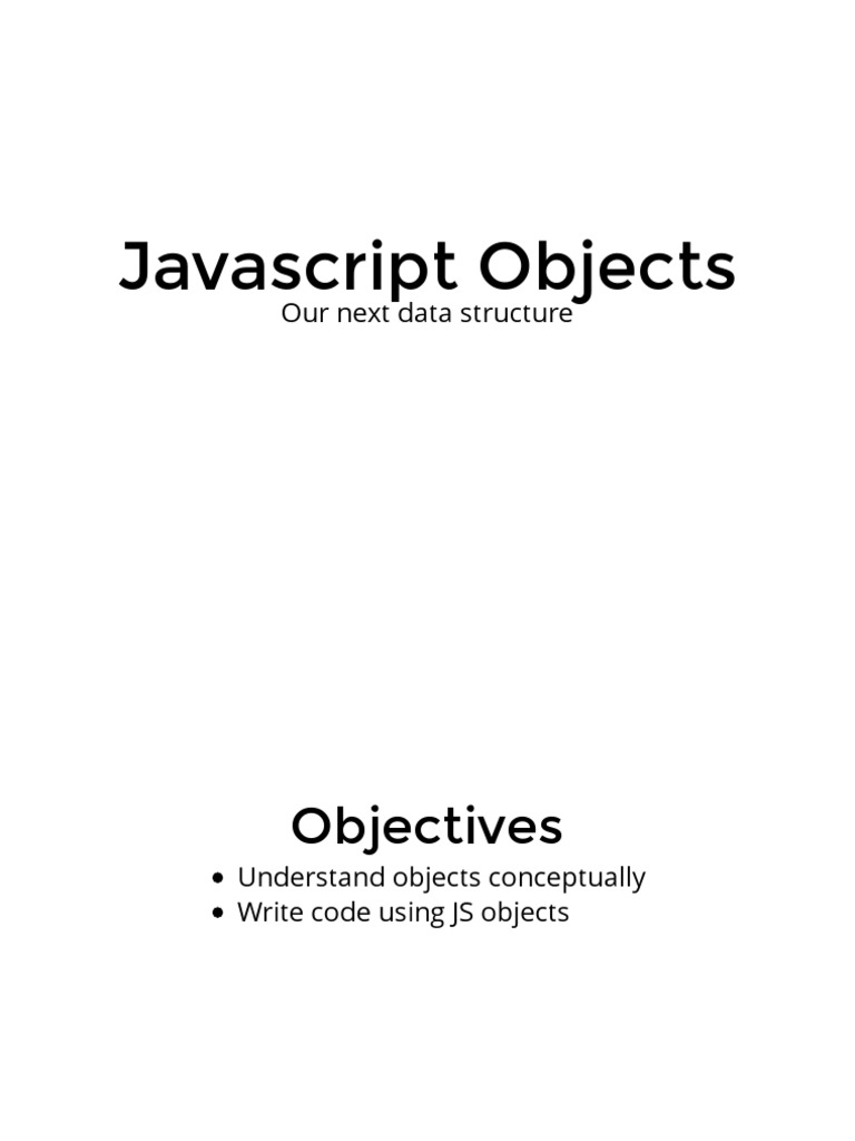 20 Javascript Objects PDF | PDF | Computer Data | Software