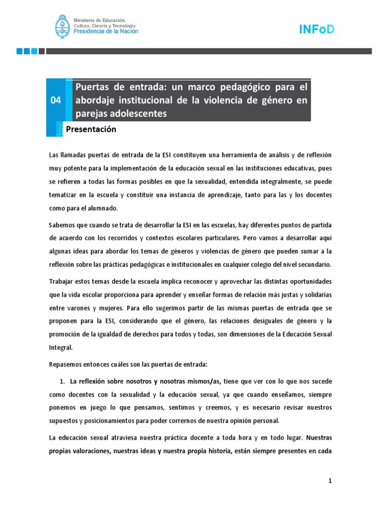 64 Clase04 | PDF | Abuso infantil | La sexualidad humana