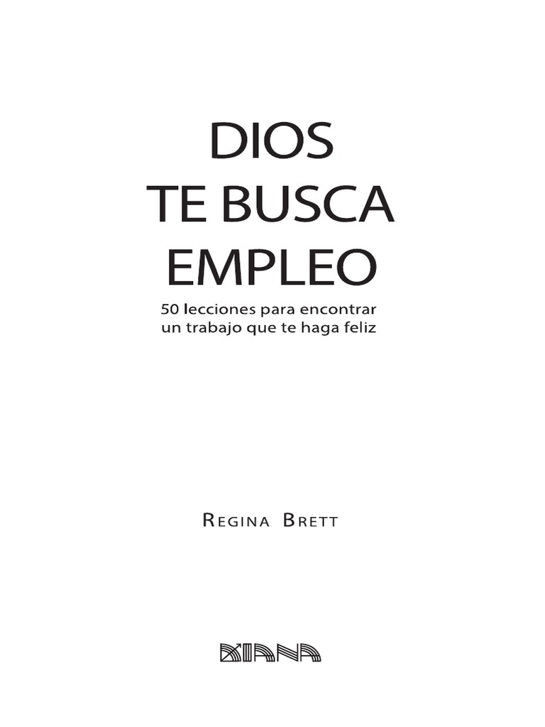Dios Te Busca Empleo | PDF