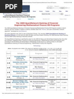 WQU - Master of Science in Financial Engineering WQU | PDF ...