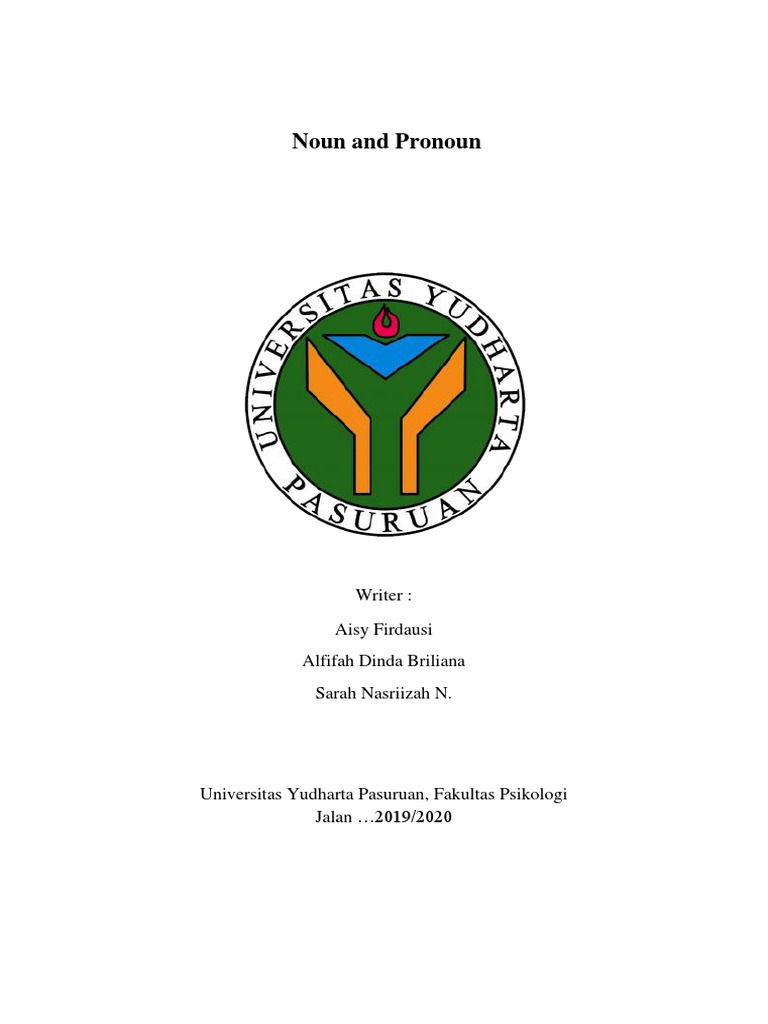 Paper Noun and Pronoun | PDF | Grammatical Number | Pronoun