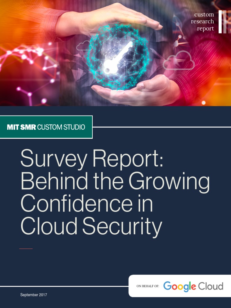 SMR Google Cloud Security Survey Report Final Approved Version 9.8.17 ...