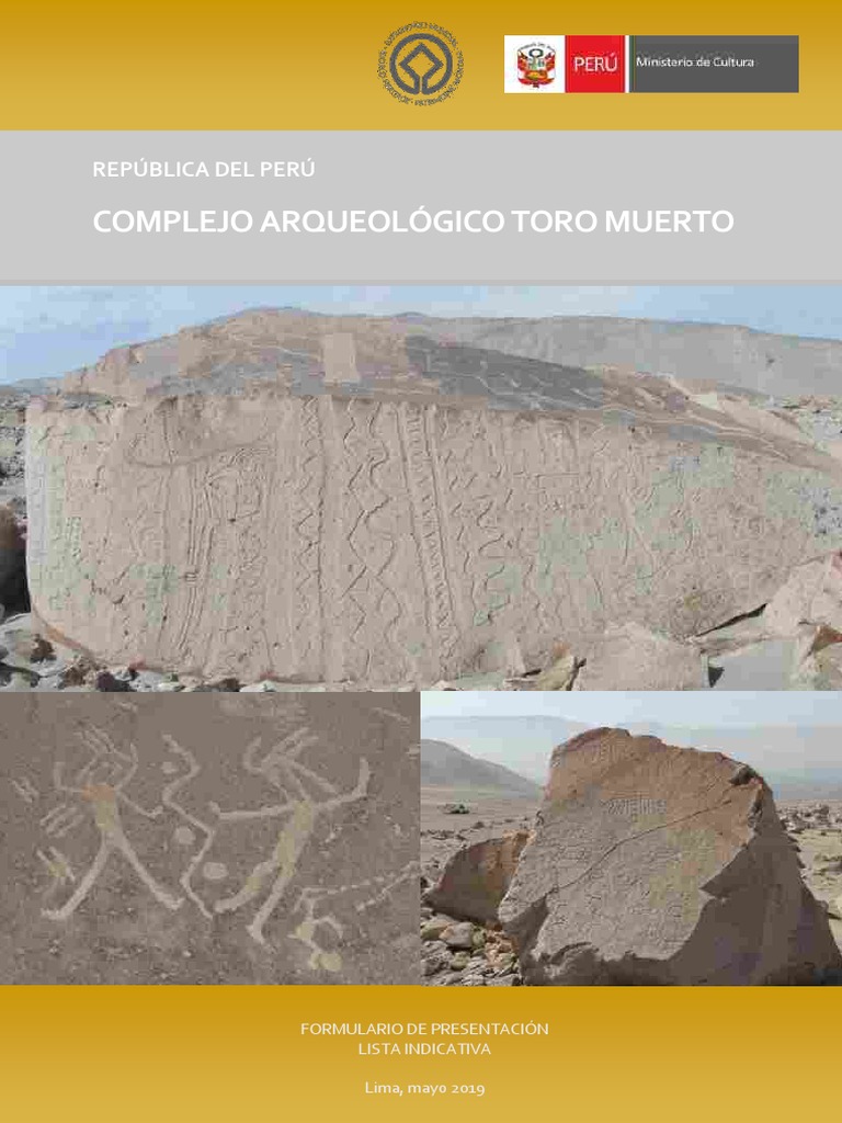 Petroglifos del Complejo Toro Muerto | PDF | Arqueología | Perú