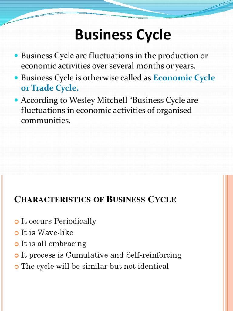 Business Cycle | PDF | Recession | Business Cycle