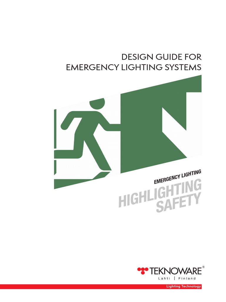Teknoware Emergency Lighting Design Guide | PDF | Lighting | Electrical ...
