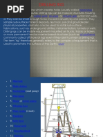 List of Components of Oil Drilling Rigs PDF | PDF | Casing (Borehole ...