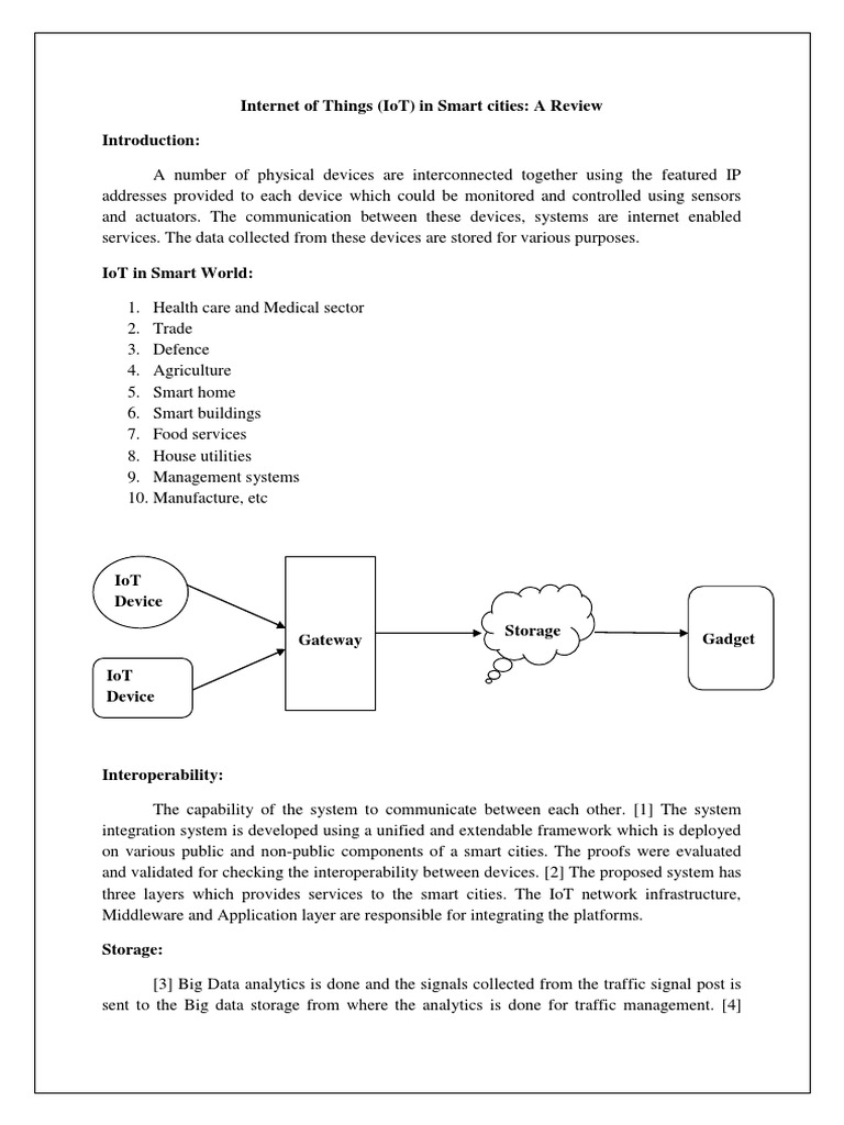 Internet of Things | PDF | Internet Of Things | Information Technology