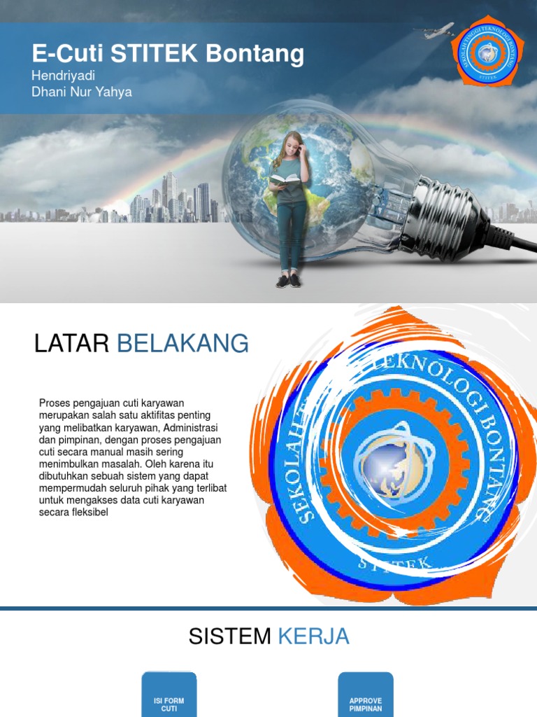 e-CUTI STITEK Bontang | PDF