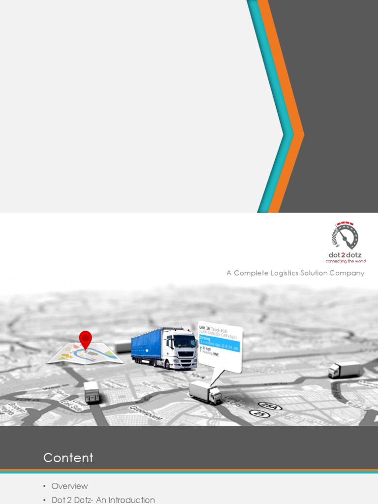 Dor 2 Dotz Logistics and Transportation | PDF | Logistics | Internet Of ...