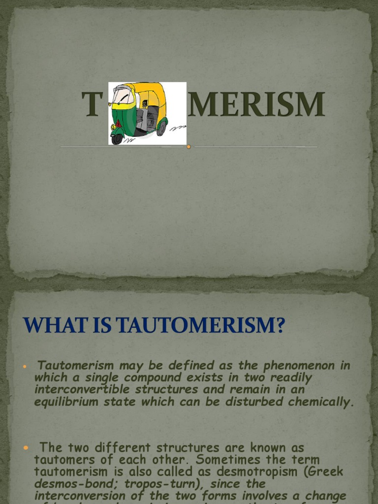 An In-Depth Exploration of Tautomerism: Types, Examples, Factors ...