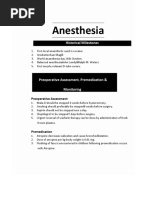 Aneasthesia Check List | PDF | Anesthesia | Clinical Medicine