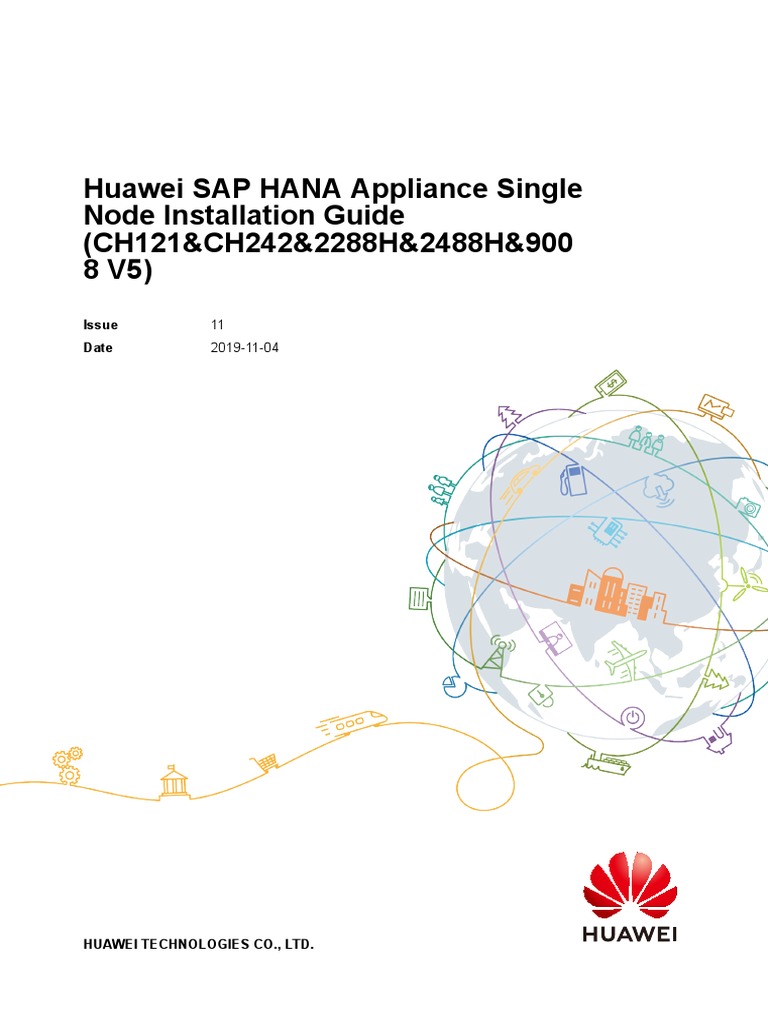 Huawei SAP HANA Appliance Single Node Installation Guide (CH121&CH242 ...