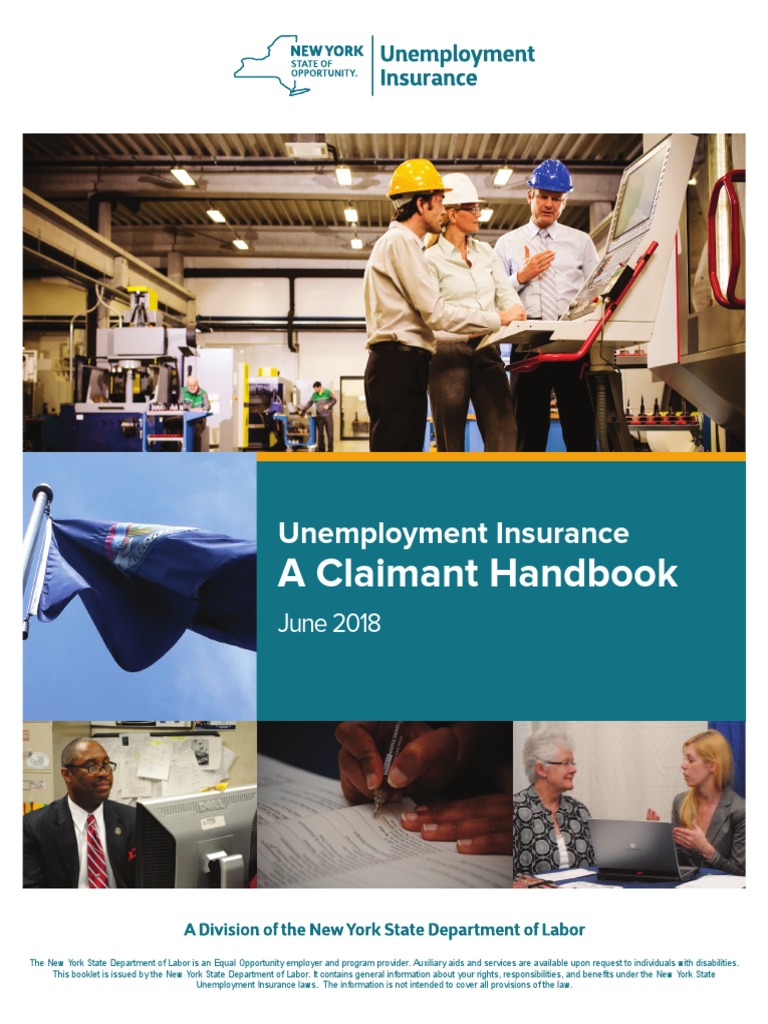 Unemployment Insurance Claimant Handbook | PDF | Unemployment Benefits ...