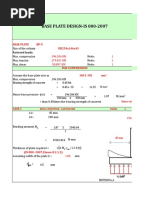 Cap Plate Design | PDF | Stress (Mechanics) | Mechanical Engineering