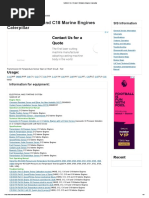 CAT C7 Engine Manual | PDF