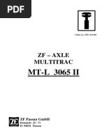 ZF 3050_3060_3070 | PDF | Bearing (Mechanical) | Gear