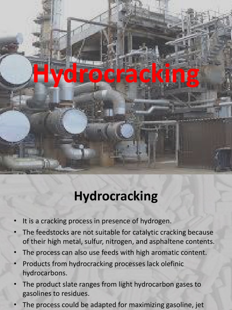 Hydrocracking | PDF | Cracking (Chemistry) | Catalysis