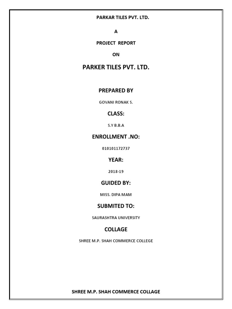 Ronak Pro-2 | PDF | Marketing | Salary