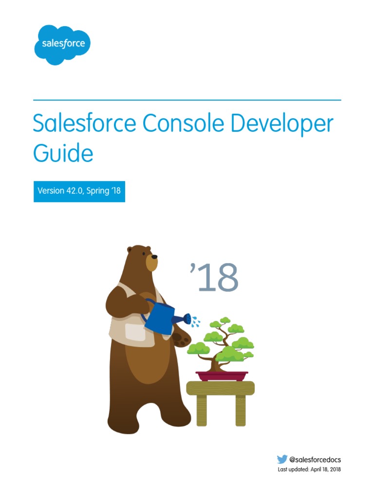 Api Console | PDF | Salesforce.Com | Java Script