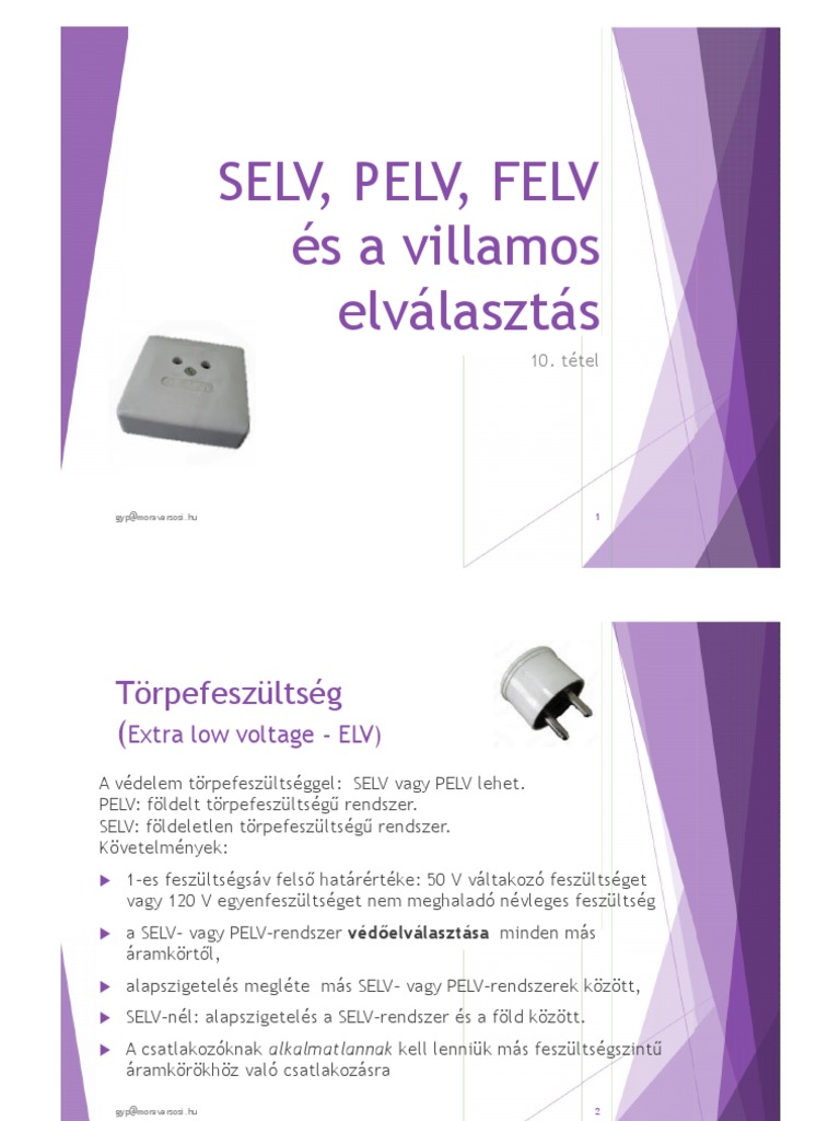 Selv Pelv Felv C3a9s A Villamos | PDF