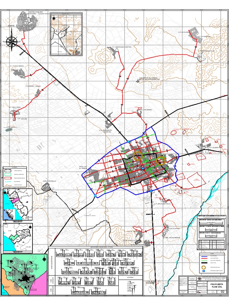 PDU 2016 2025, Plan Vial de Huaral | PDF