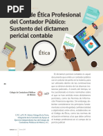 Código de Ética Profesional IMCP 2024 | PDF | Contador | Contabilidad
