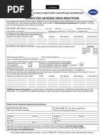 CIOMS I Form | PDF | Causes Of Death | Health Sciences