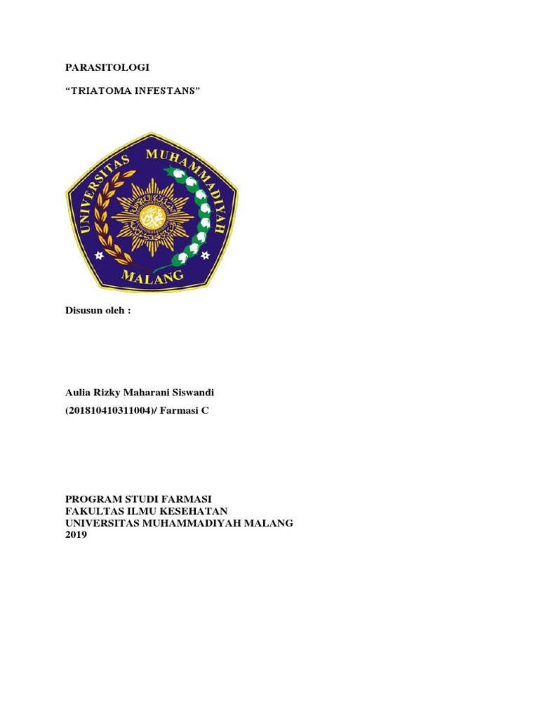 Habitat dan Siklus Triatoma Infestans | PDF | Griya & Taman