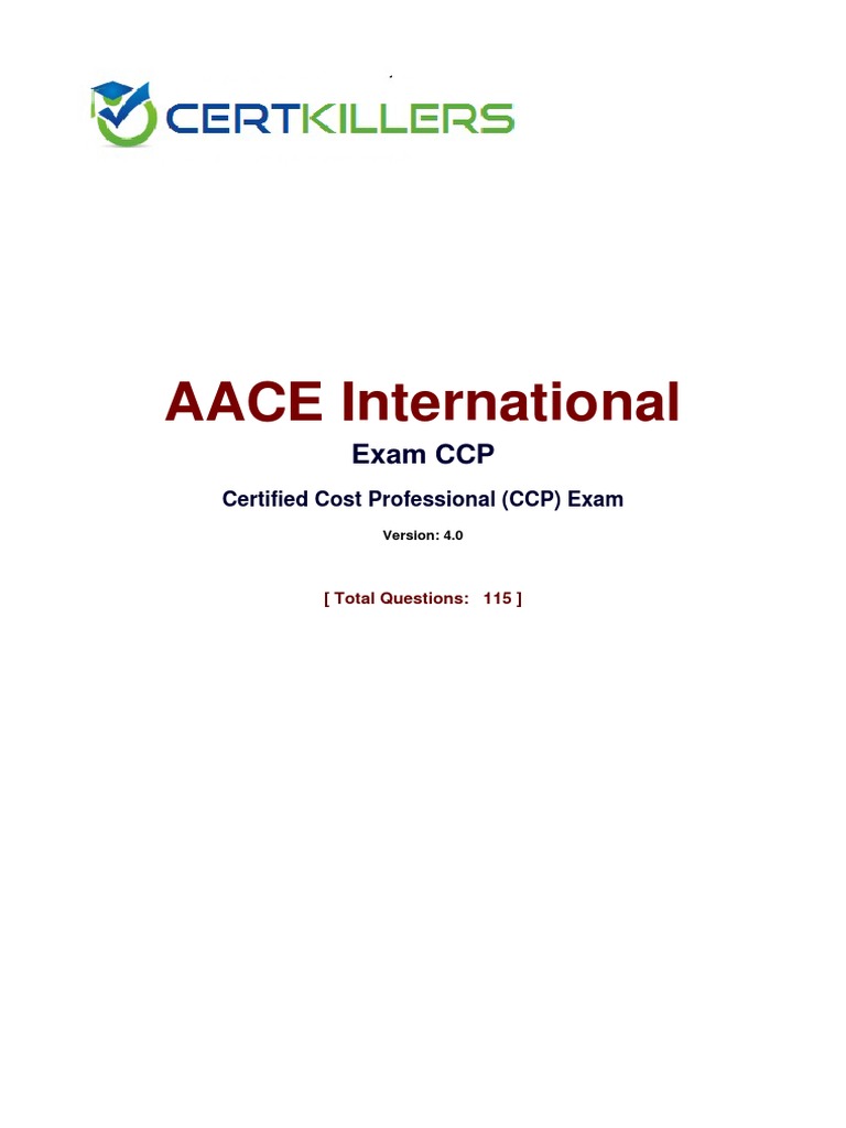 CCP-Sample Paper-CertKilllers | PDF | Surety Bond | Design