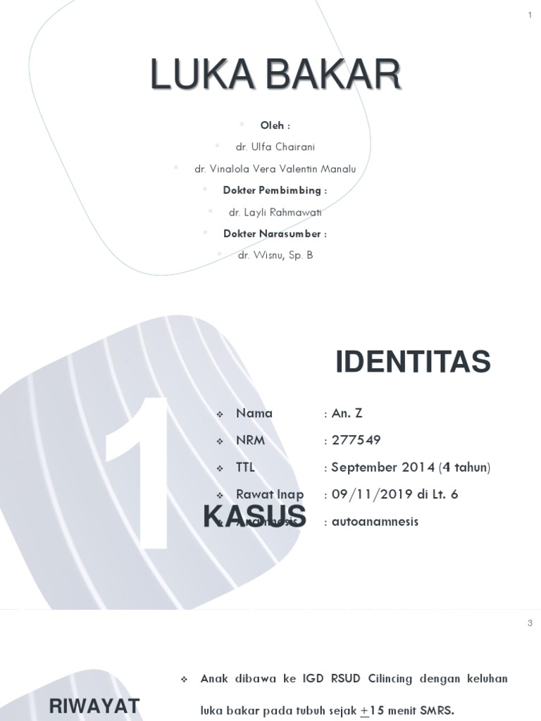 Case Report Luka Bakar 2 | PDF