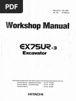 Repair Manual EX25-2 EX30-2 EX35-2 EX40-2 EX45-2: Hitachi | PDF | Valve | Engines