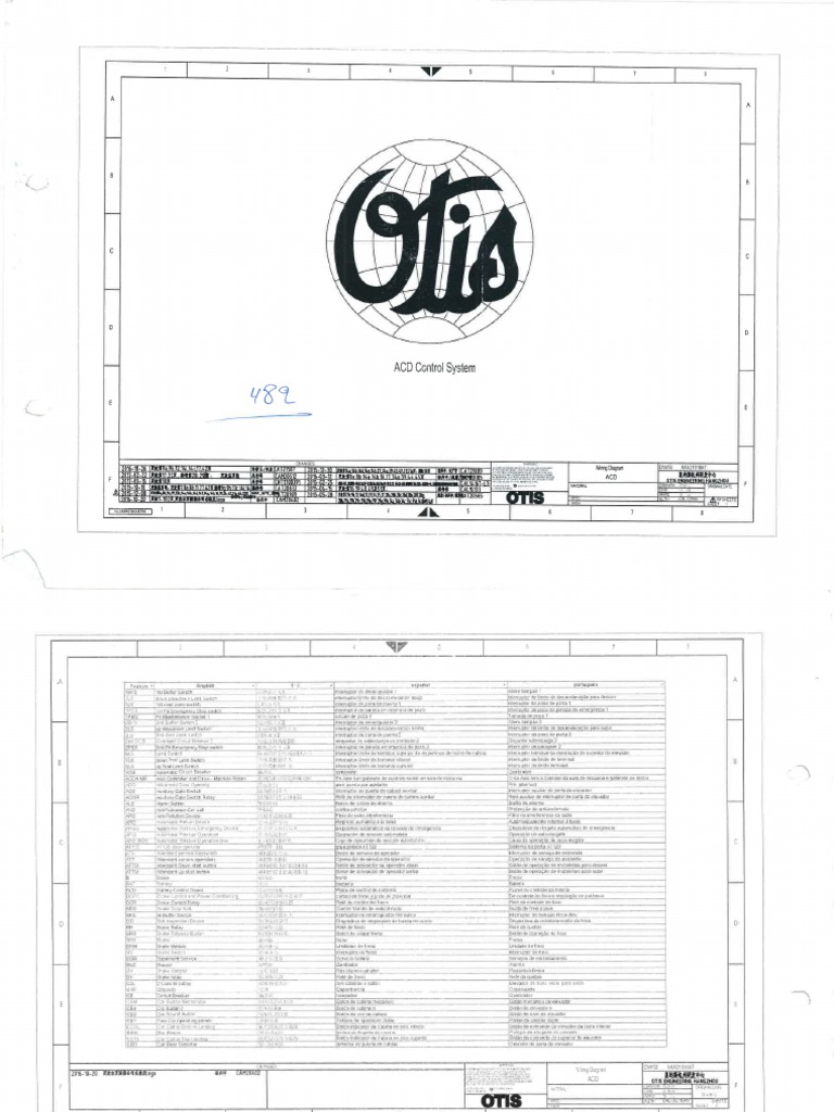 ACD Control System Wiring Diagram PDF | PDF
