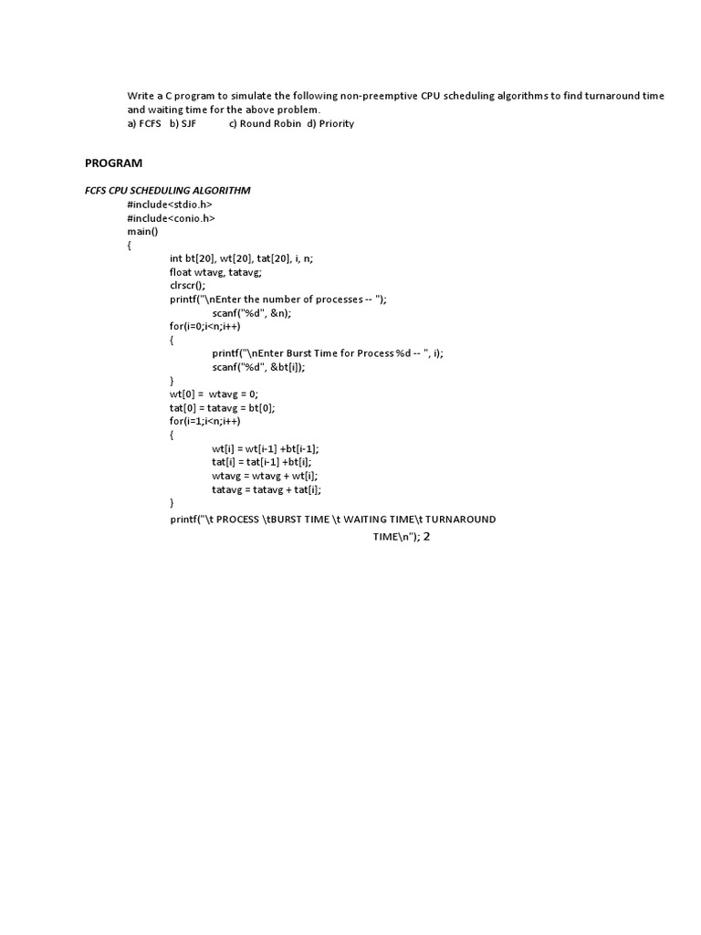OS Lab Manual | PDF | Computer Programming | Computing
