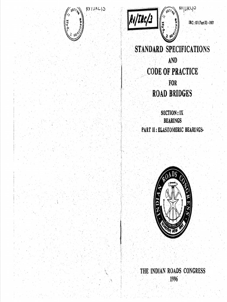 IRC-83 (Part II) - 1987 PDF | PDF