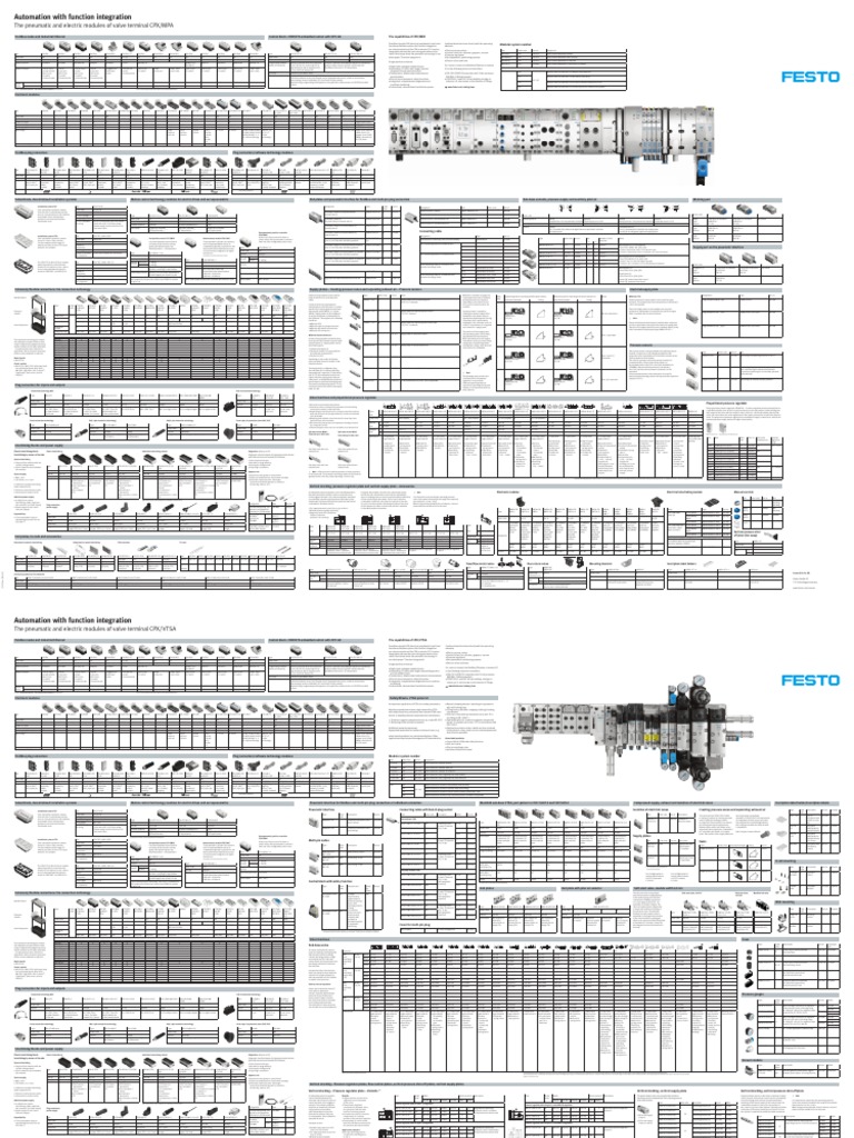 Plakat FESTO CPX MPA VTSA | PDF | Electrical Connector | Electrical ...