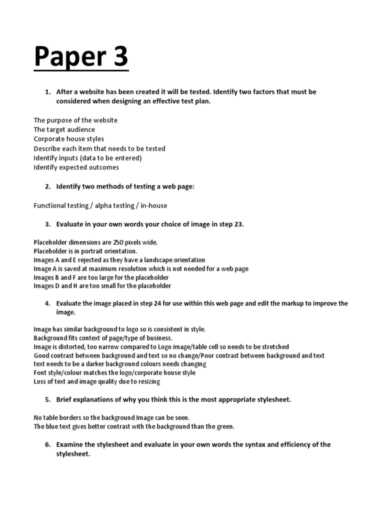 ICT Practical Theory Questions | PDF | File Transfer Protocol | Web Page