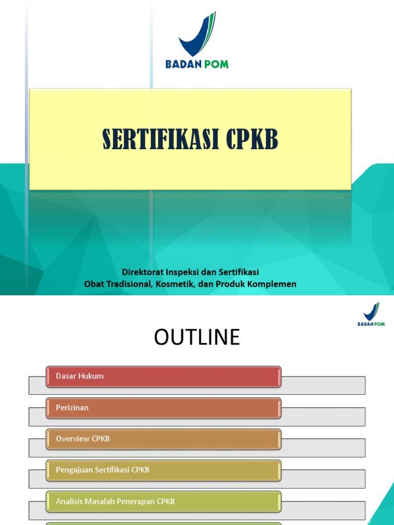 Materi Sertifikasi CPKB 20.12.2016 PDF | PDF