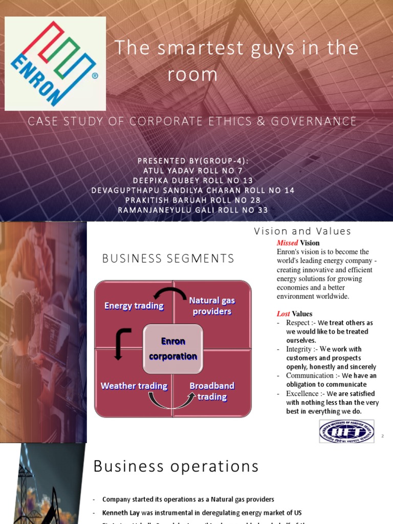 ENRON-The Smartest Guys in The Room - Final | PDF | Enron | Mark To ...