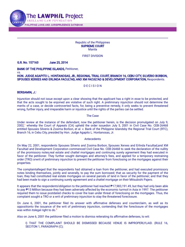 Injunction | PDF | Injunction | Foreclosure