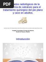 Comparativa: Ángulos de Meary y Costa-Bartani | PDF | Pie | Sistema ...