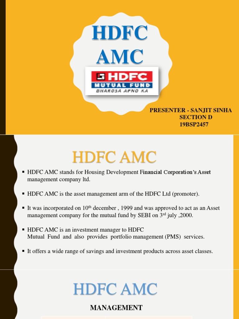 HDFC AMC | Initial Public Offering | Stocks
