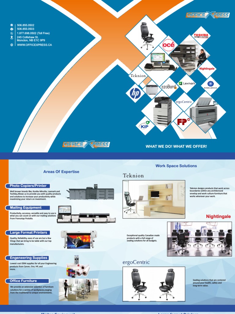 Multi Product Brochure PDF | PDF | Printer (Computing) | Business