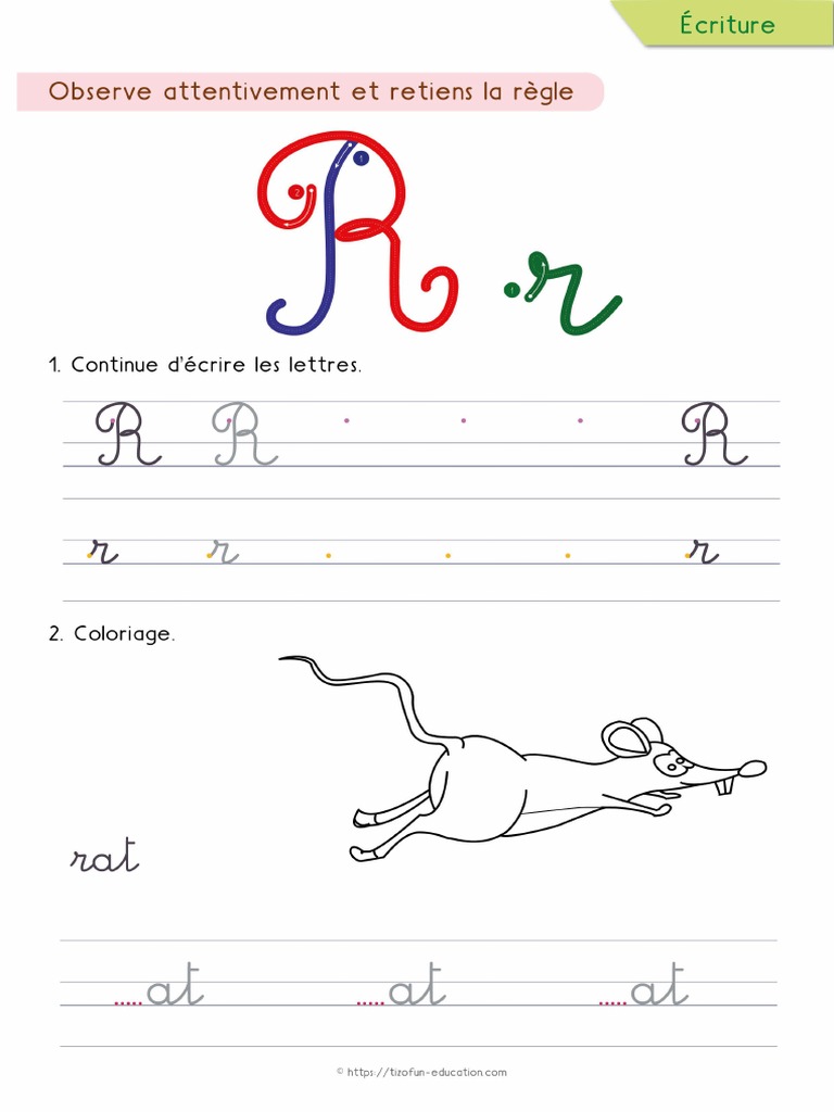 Lettre R En Cursive Custom Letter R Alphabet Initial Cursive Diamond