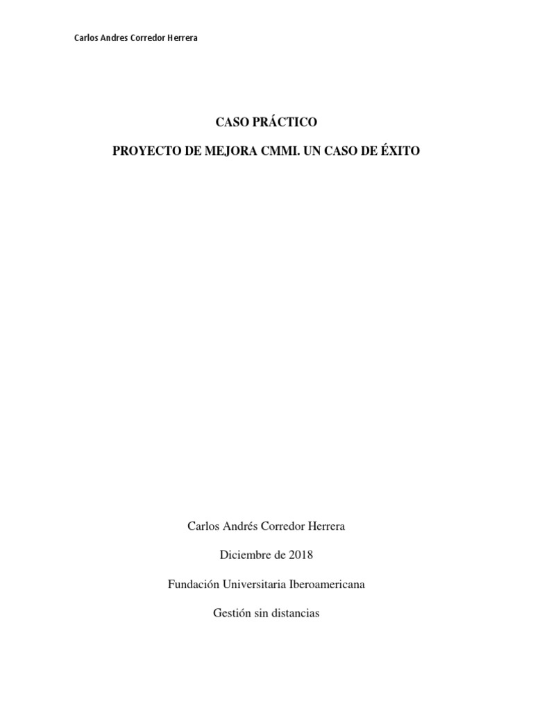 CASO PRÁCTICO dd073 | PDF | Ingeniería de software | Software