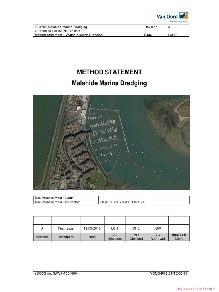 Procedure Dredging | PDF | Dredging | Personal Protective Equipment