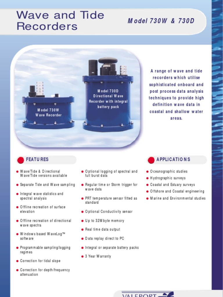 730 Waves | PDF | Spectral Density | Tide