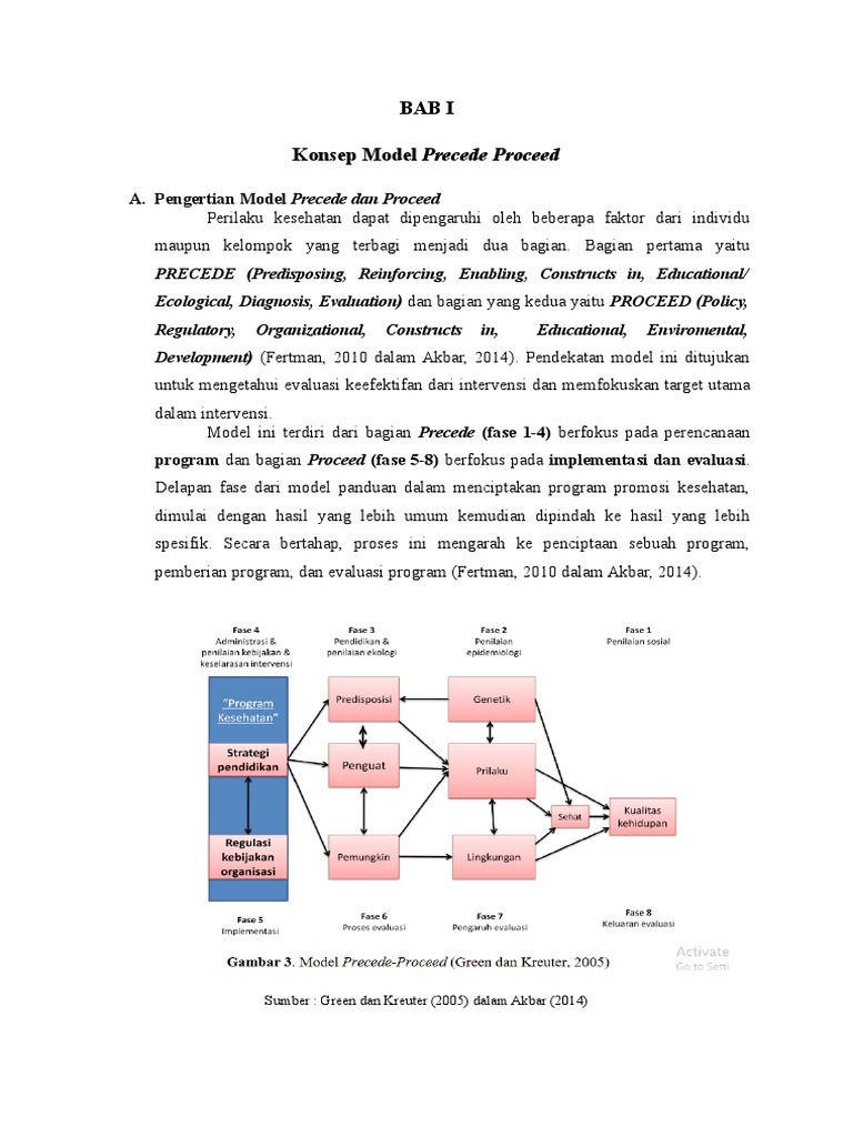 Konsep Precede Dan Proceed | PDF